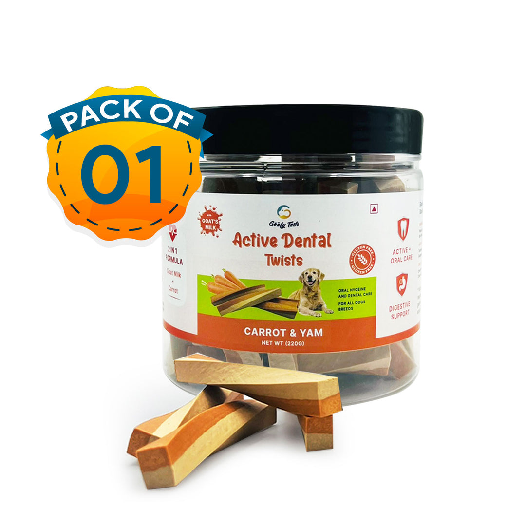 Goofy Tails Dental Twists | Dog Dental Treats and Chews for Dogs ...
