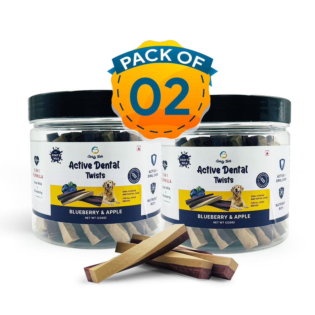 Goofy Tails Dental Twists | Dog Dental Treats and Chews for Dogs ...