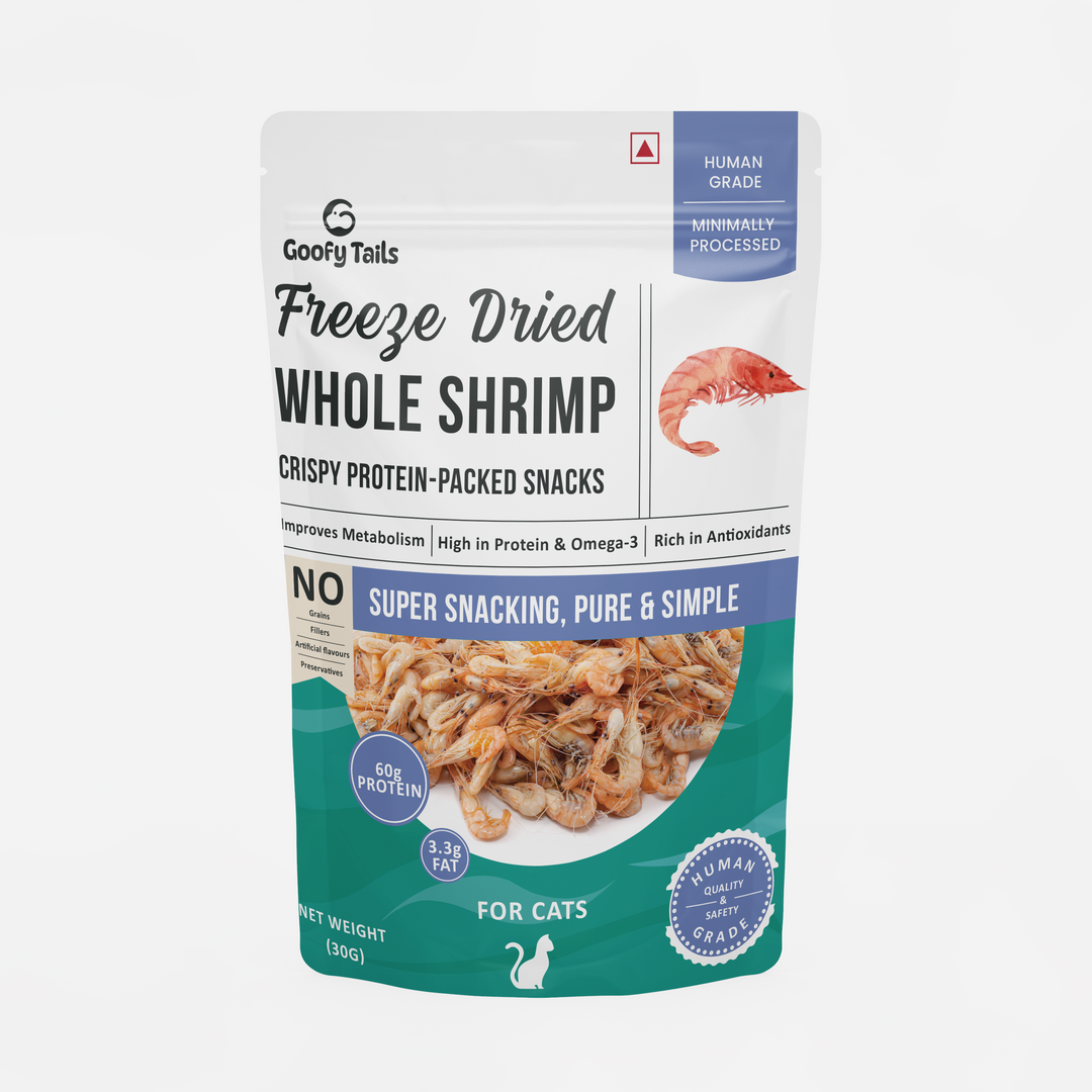 Buy Freeze-Dried Shrimp Treats for Cats – GoofyTails