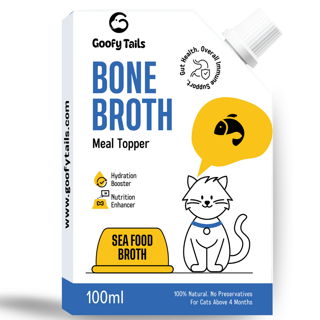 Goofy Fresh Sea Food Bone Broth for Cats & Kittens – 100ml Pack ...