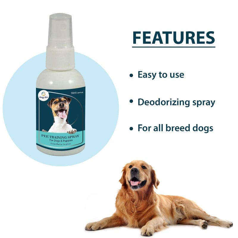 Goofy Tails Puppy Training Aid |Puppy Potty Training Spray | Pee spray ...